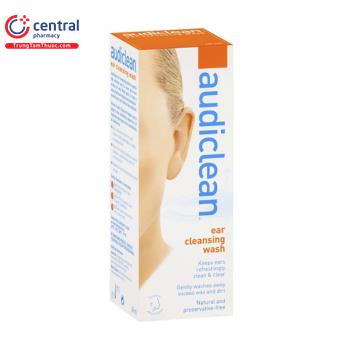 [CHÍNH HÃNG] Nước vệ sinh tai Audiclean Ear Cleansing Wash 60ml