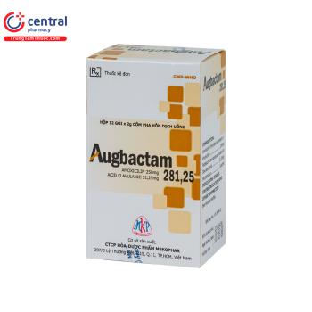 Thuốc Augbactam 281,25mg - Thuốc điều trị nhiễm khuẩn của Mekophar