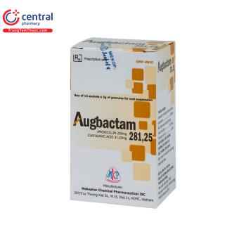 Thuốc Augbactam 281,25mg - Thuốc điều trị nhiễm khuẩn của Mekophar