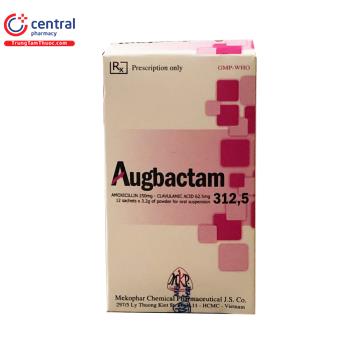 Thuốc Augbactam 312.5mg điều trị nhiễm khuẩn: cách dùng, lưu ý