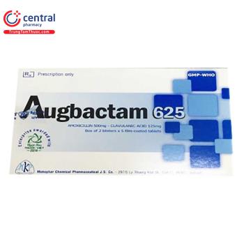 Thuốc Augbactam 625: Tác dụng - liều dùng và lưu ý sử dụng