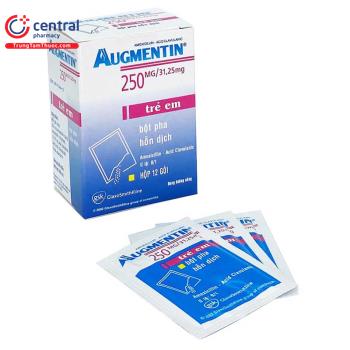 Thuốc Augmentin trẻ em 250mg/31,25mg: tác dụng và hướng dẫn sử dụng