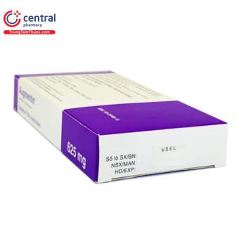 Thuốc Augmentin 625mg (Amoxicillin 500mg + Acid Clavulanic 125mg): liều ...