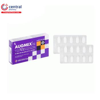 Thuốc Augmex 625: Kháng sinh kết hợp điều trị nhiễm khuẩn