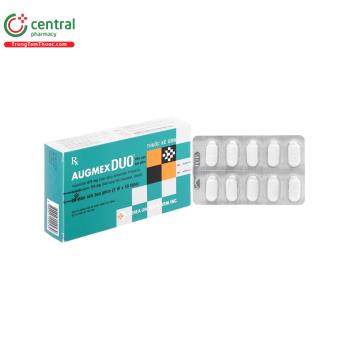 Thuốc Augmex Duo 1g: Điều trị nhiễm khuẩn do các chủng nhạy cảm