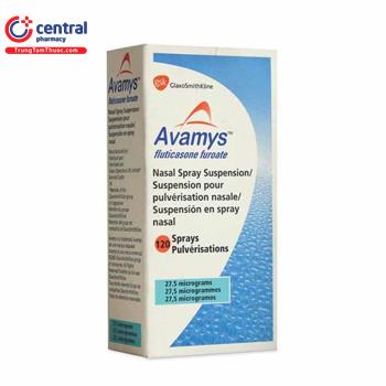 Thuốc Avamys 120 Sprays- Thuốc xịt mũi điều trị viêm mũi dị ứng