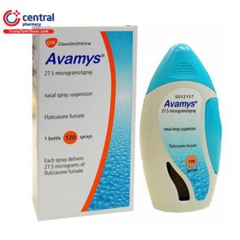 Thuốc Avamys 120 Sprays- Thuốc xịt mũi điều trị viêm mũi dị ứng