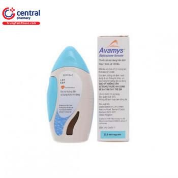 Thuốc Avamys 120 Sprays- Thuốc xịt mũi điều trị viêm mũi dị ứng