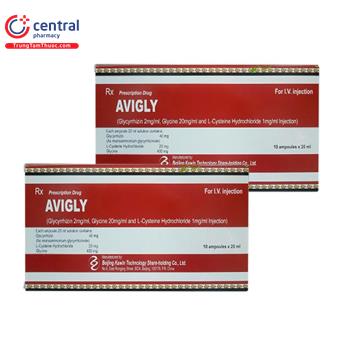 [CHÍNH HÃNG] Thuốc Avigly - Thuốc điều trị viêm gan và da liễu