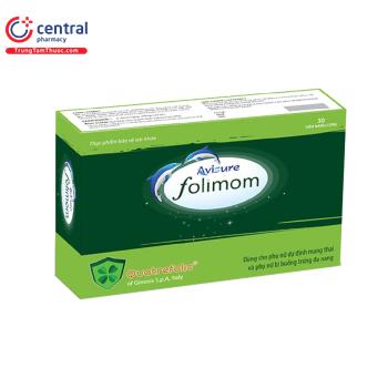 [CHÍNH HÃNG] Thuốc Avisure Folimom tăng khả năng thụ thai