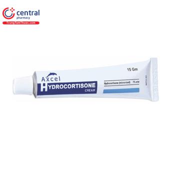 Thuốc Axcel Hydrocortisone Cream 15g - Không còn nỗi lo viêm da