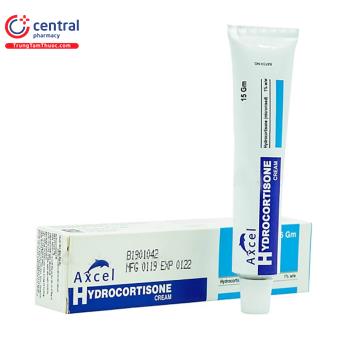 Thuốc Axcel Hydrocortisone Cream 15g - Không còn nỗi lo viêm da