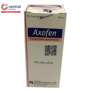 Thuốc Axofen điều trị viêm mũi dị ứng và nổi mề đay