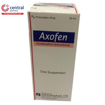 Thuốc Axofen điều trị viêm mũi dị ứng và nổi mề đay