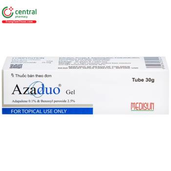 Thuốc Azaduo Gel 30g trị mụn trứng cá: Công dụng và giá bán
