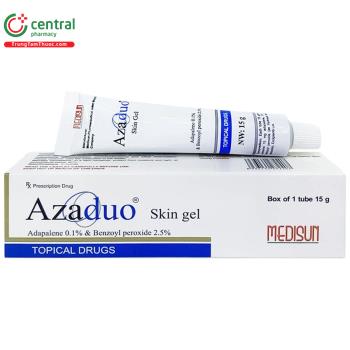 Thuốc Azaduo Gel 30g trị mụn trứng cá: Công dụng và giá bán