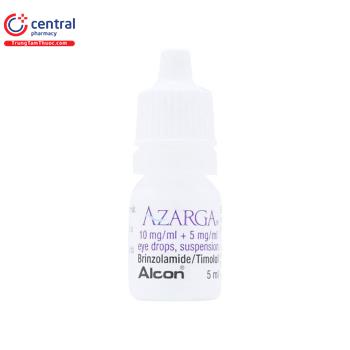 Thuốc Azarga điều trị giảm áp lực nội nhãn, glocom góc mở, tăng nhãn áp