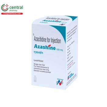 Thuốc Azashine 100mg Azacitidine - Điều trị loạn sản tủy, ung thư máu