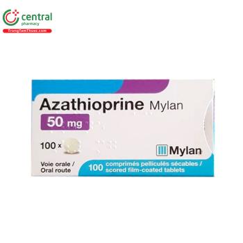 Thuốc Azathioprine Mylan 50mg - Ức chế miễn dịch dùng trong ghép tạng