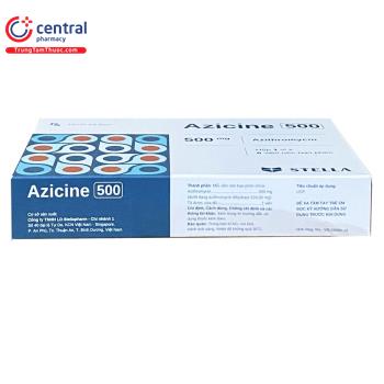 [CHÍNH HÃNG] Thuốc Azicine 500 điều trị nhiễm khuẩn an toàn