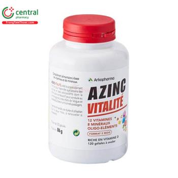 Viên uống Arkopharma Azinc Vitalite bổ sung vitamin tổng hợp