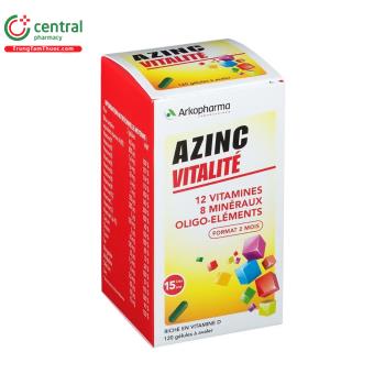 Viên uống Arkopharma Azinc Vitalite bổ sung vitamin tổng hợp