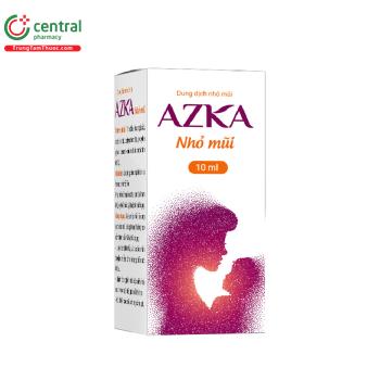 Thuốc Azka nhỏ mũi - Hỗ trợ giảm ngạt mũi và triệu chứng cảm lạnh
