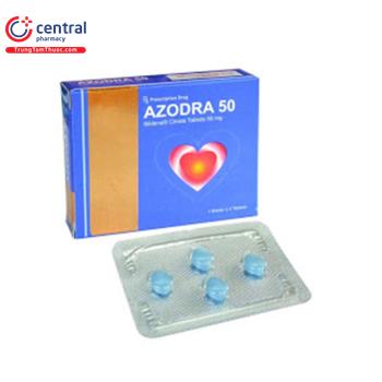 Thuốc Azodra 50 điều trị rối loạn cương dương hiệu quả