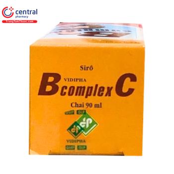 Thuốc B complex C Vidiphar 90ml: tác dụng và cách dùng
