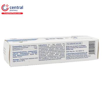 Thuốc bôi da B-Sol - điều trị bệnh vẩy nến, lupus ban đỏ
