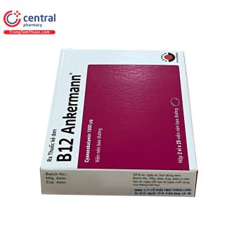 [CHÍNH HÃNG] Thuốc B12 Ankermann điều trị thiếu hụt vitamin B12