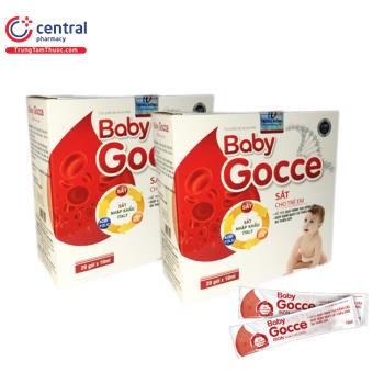 [CHÍNH HÃNG] Thuốc Baby Gocce bổ sung sắt cho trẻ