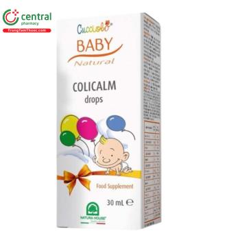 Thuốc Baby Natural Colicalm drops đánh bay nỗi lo trào ngược, nôn ói