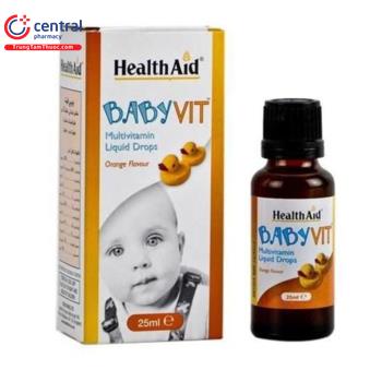 [CHÍNH HÃNG] Thuốc BabyVit Liquid Drops - Bổ sung vi chất cho trẻ em