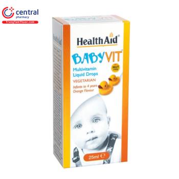 [CHÍNH HÃNG] Thuốc BabyVit Liquid Drops - Bổ sung vi chất cho trẻ em