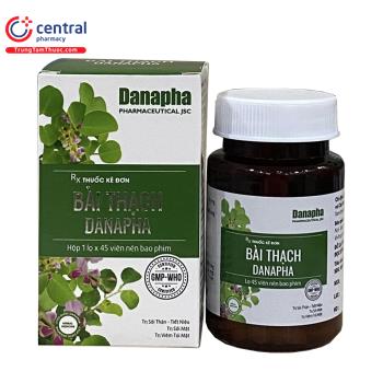 Thuốc Bài thạch Danapha (lọ 45 viên) hỗ trợ điều trị sỏi thận