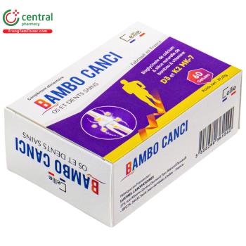Thuốc Bambo Canci - Hỗ trợ giảm loãng xương, hỗ trợ phát triển xương