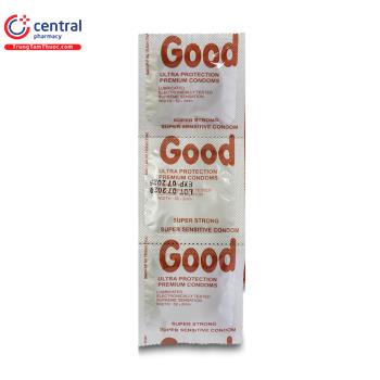 Bao cao su Good giúp tránh thai và phòng bệnh lây qua đường tình dục