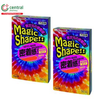 Bao cao su Sagami Magic Shape - Quan hệ an toàn, phòng mang thai
