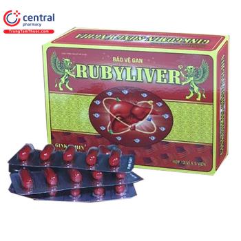 [CHÍNH HÃNG] Thuốc Bảo Vệ Gan Rubyliver - tăng cường chức năng gan