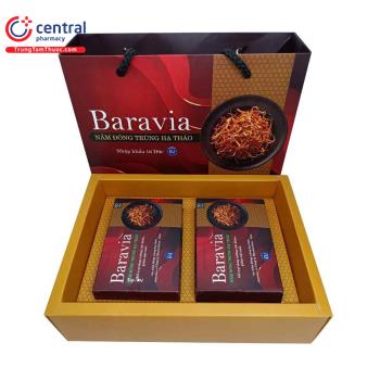 Thuốc Baravia Nấm Đông Trùng Hạ Thảo hỗ trợ giảm mệt mỏi, suy nhược