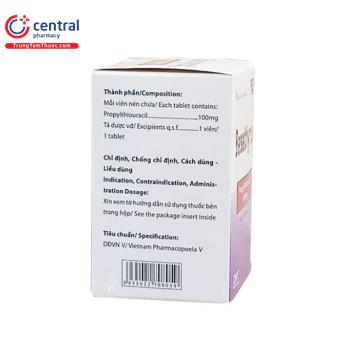 [CHÍNH HÃNG] Thuốc điều trị cường giáp Basethyrox 100mg Hataphar
