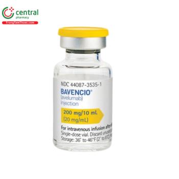 Thuốc Bavencio 200mg điều trị ung thư qua trung gian miễn dịch