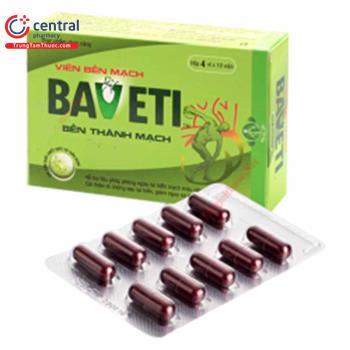 Thuốc Baveti - Viên bền mạch, phòng ngừa tai biến mạch máu não