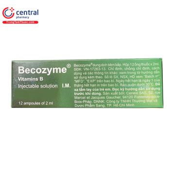 [CHÍNH HÃNG] Thuốc Becozyme Vitamins B Bayer - bổ sung vitamin nhóm B