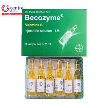 [CHÍNH HÃNG] Thuốc Becozyme Vitamins B Bayer - bổ sung vitamin nhóm B