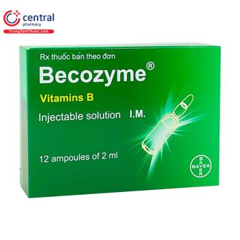 [CHÍNH HÃNG] Thuốc Becozyme Vitamins B Bayer - bổ sung vitamin nhóm B