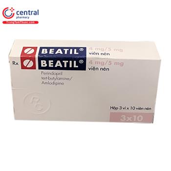 Thuốc Beatil 4mg/5mg: công dụng, liều dùng, lưu ý khi sử dụng