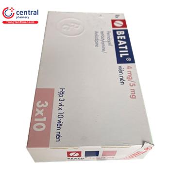 Thuốc Beatil 4mg/5mg: công dụng, liều dùng, lưu ý khi sử dụng