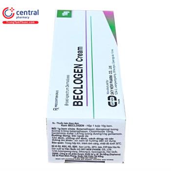 [CHÍNH HÃNG] Thuốc BECLOGEN cream điều trị viêm da hiệu quả